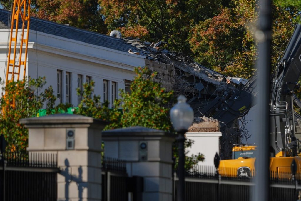 Photos: The White House’s demolished East Wing - Ennice North Carolina